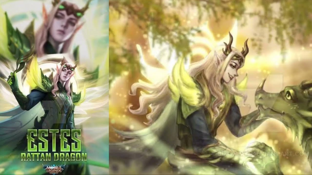 estes rattan dragon skin trial || try lang mag ML #mlbb #estesmlbb ...