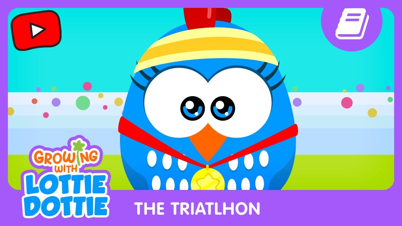Growing with Lottie Dottie | The Triathlon | Shorts - YouTube