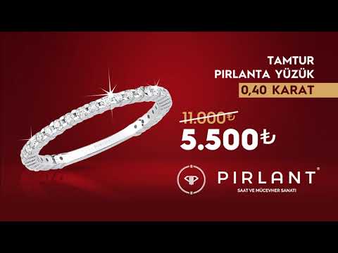 0,40 Karat Pırlanta Tamtur Yüzük 5.500 TL💎 Stoklarla Sınırlı ⏳