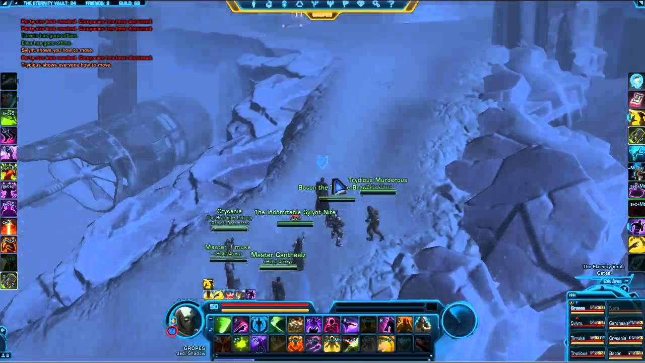 Eternity Vault Raid in crap gear lvl 50 Shadow Tank Pt 2 - 7 / 9 - YouTube