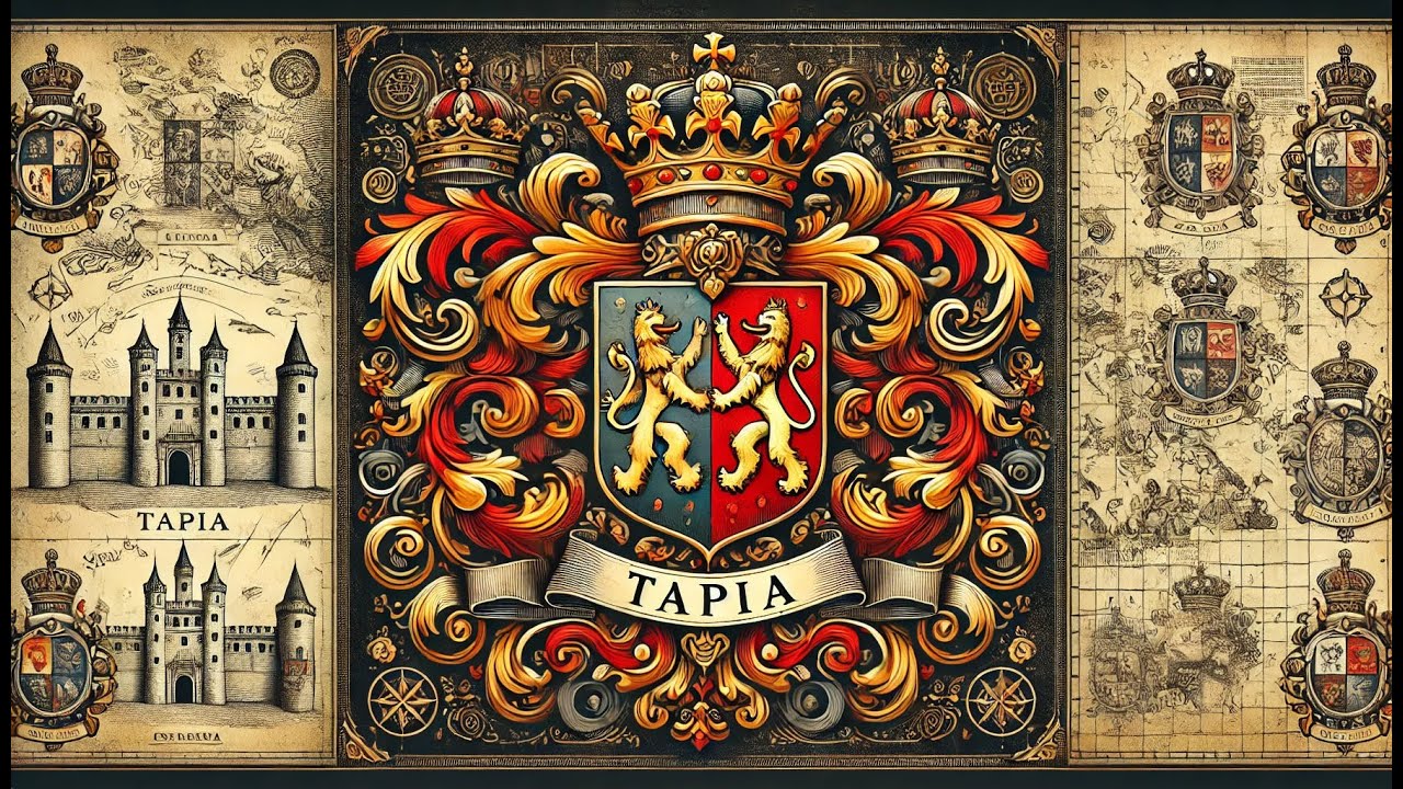 Apellido Tapia: Origen, Historia y Significado | Escudo de Armas y ...