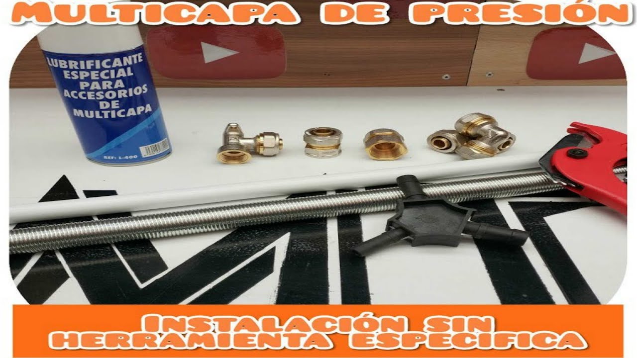 Como instalar tubería multicapa sin herramienta especializada ...