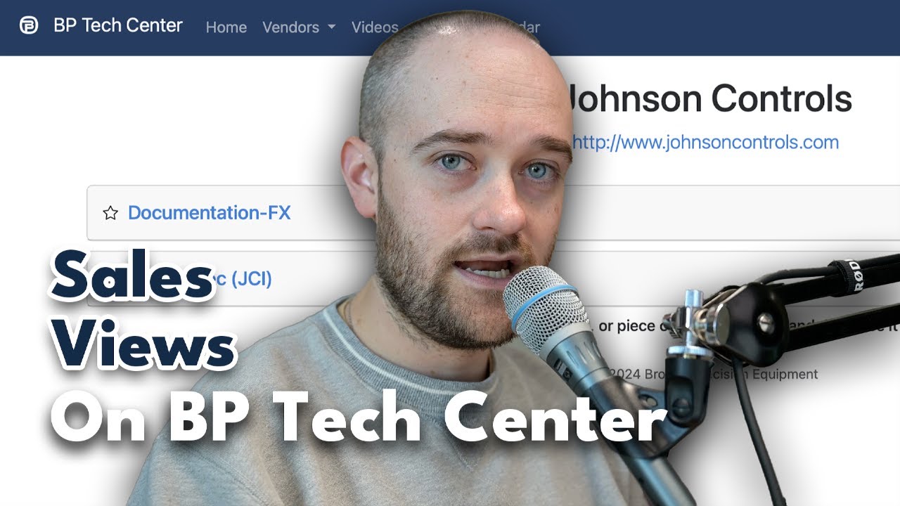 Sales/Consulting Engineer Views! | BP Tech Center Update - YouTube