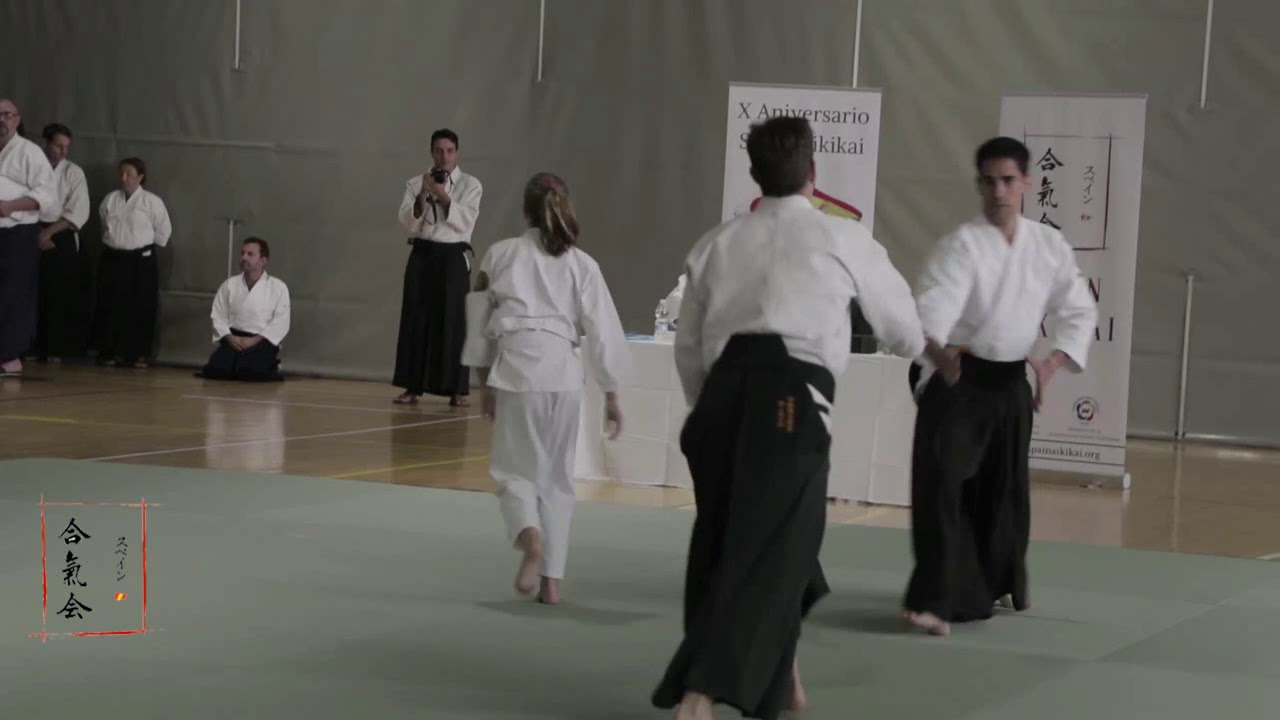 1er ENBUTAIKAI AIKIDO SPAIN AIKIKAI: Santiago Garcia 5 dan Aikikai ...