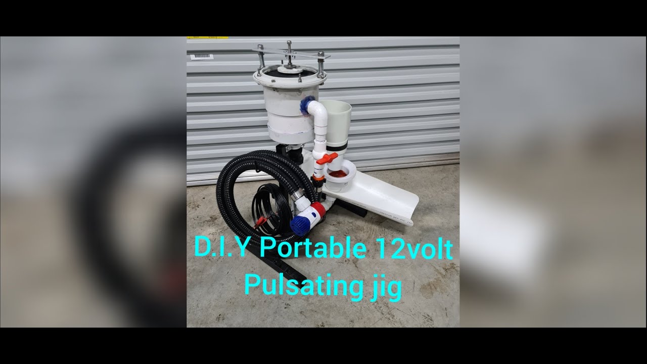 Sapphire, Gemstone, Jig, Pulsator, 12 volt portable jig all finished ...