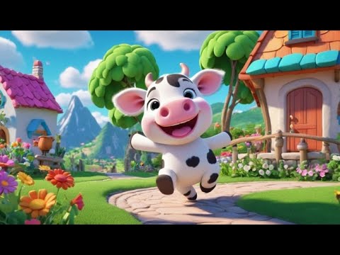 Baby Moo Moo Dancing | Farm Dance Song for Kids | Sing, Wiggle & Moo ...