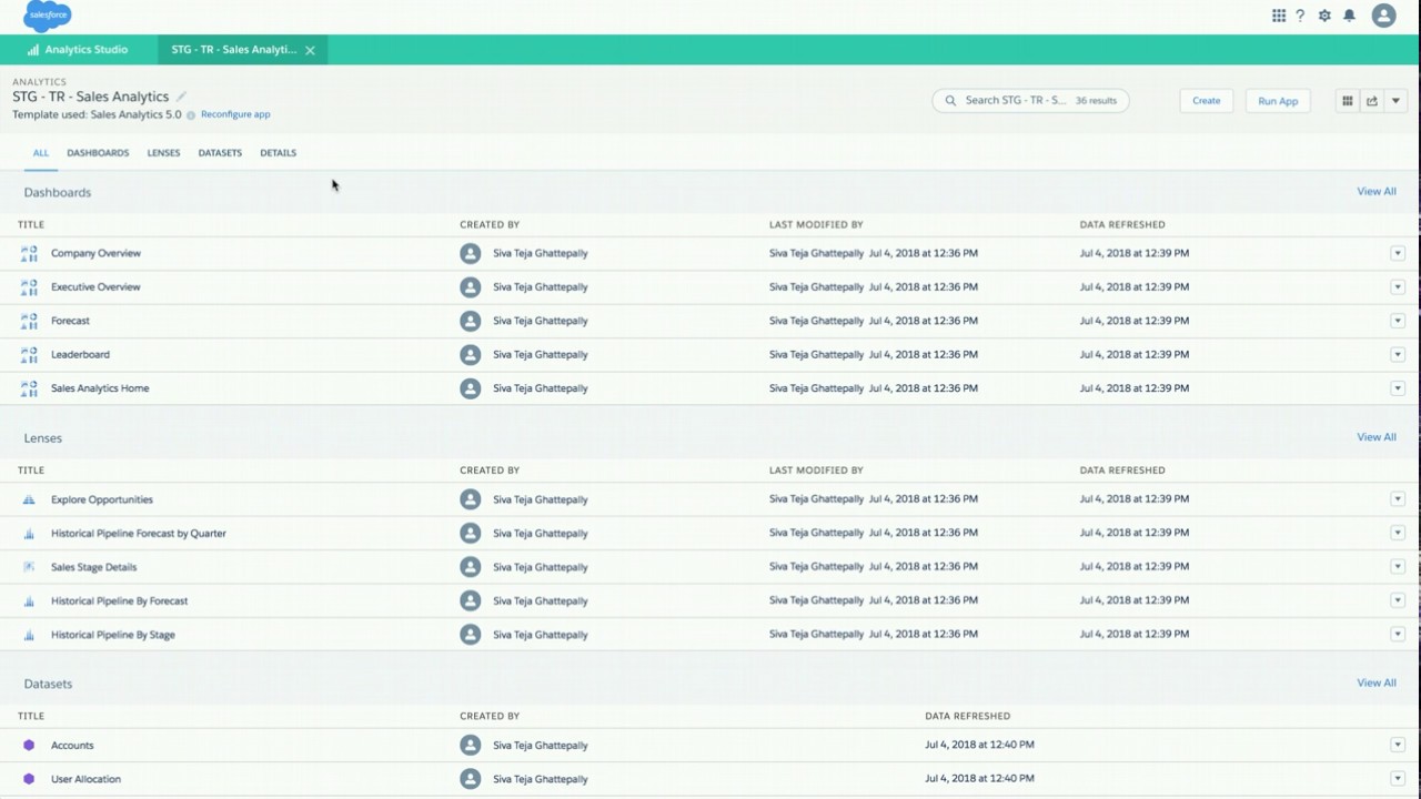 Einstein Analytics: Sharing Apps - YouTube