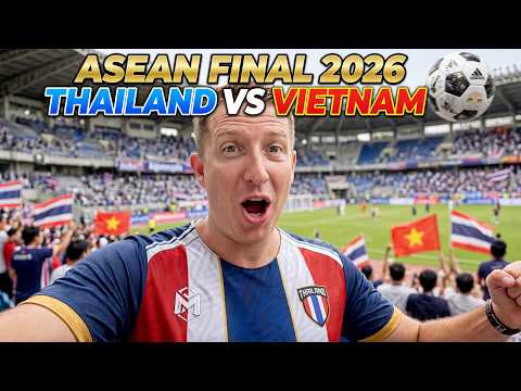 Thailand vs Vietnam ASEAN Cup Final 🇹🇭🇻🇳 Fan Experience in Bangkok!