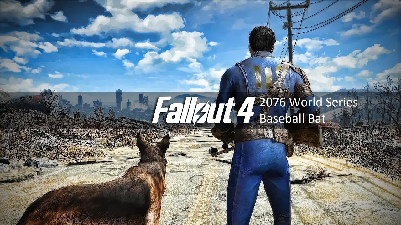 Fallout 4 - 2076 World Series Baseball Bat - YouTube