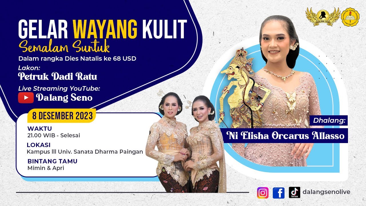 #LiveStreaming #Wayangkulit Ni Elisha Orcarus Allasso - PETRUK DADI RATU - YouTube