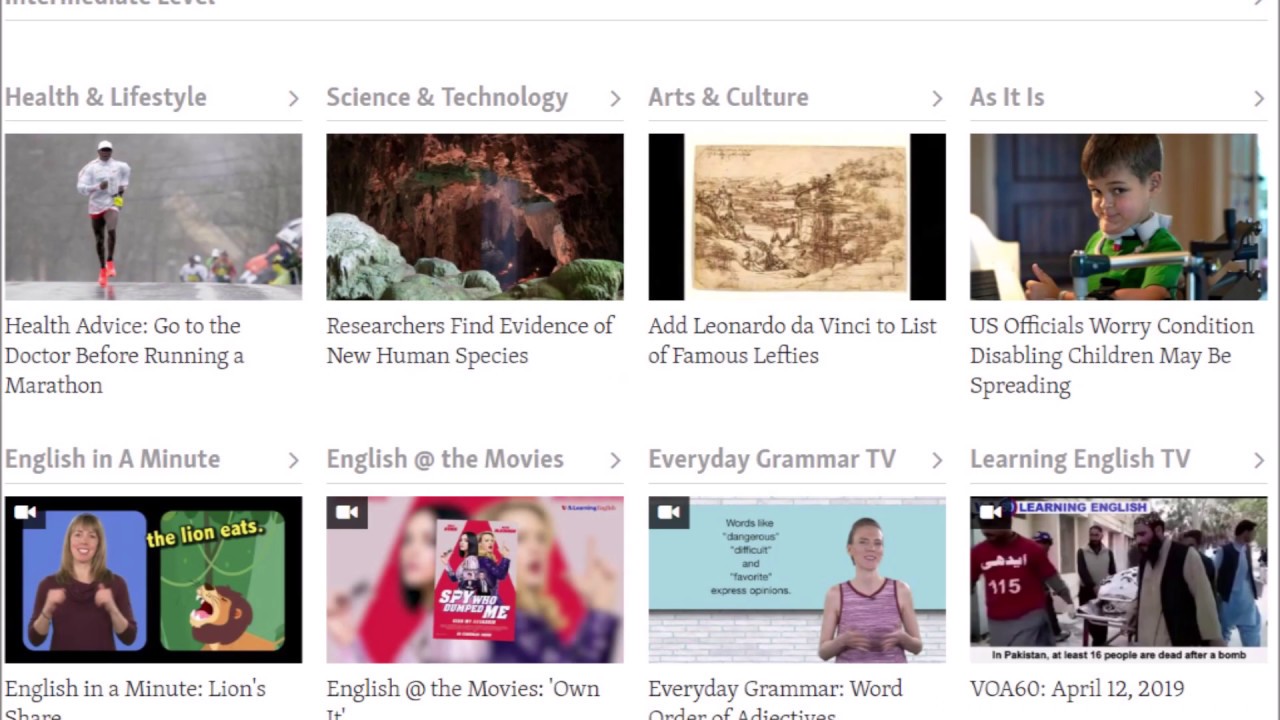 Reading a story from VOA Learning English/ฝึกภาษาอังกฤษด้วยตนเองในต่าง ...