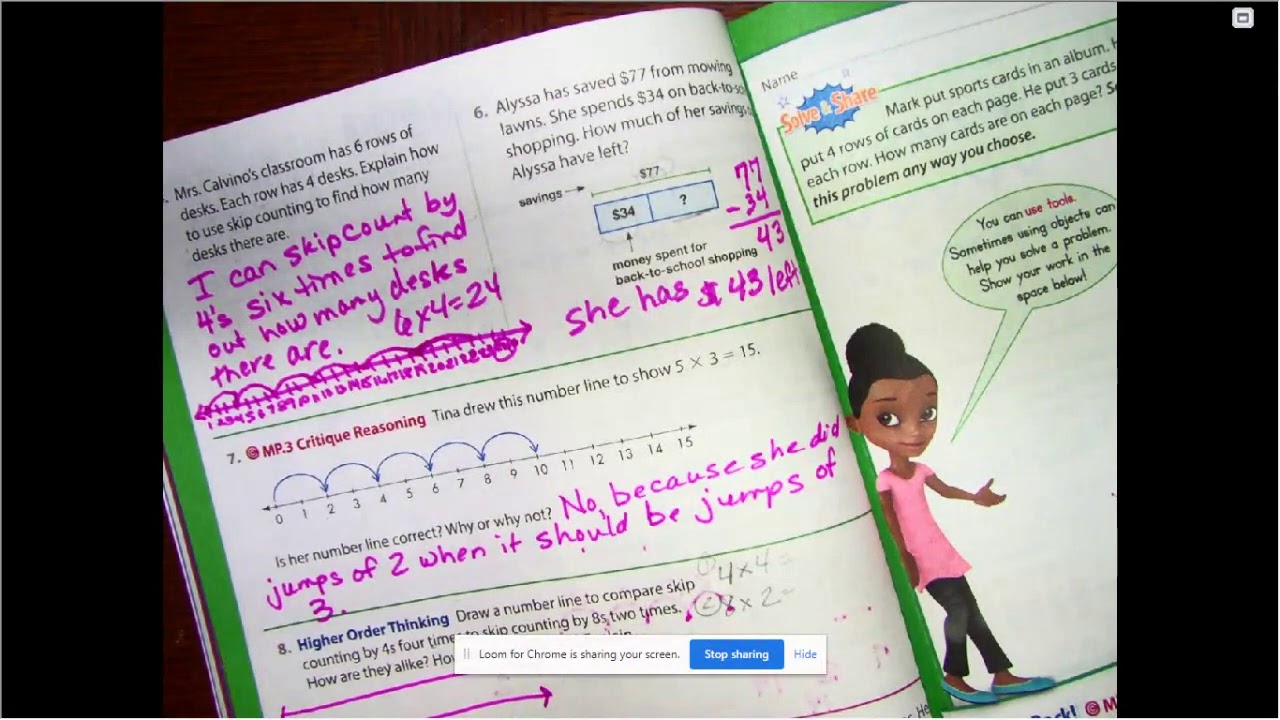 Friday Math Lesson 1 2 Corrections and Interactive Notebook Activity 9 ...