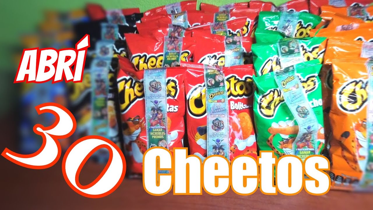 30 cheetos buscando Tazos de Dragon Ball Super | C-de Colecciones - YouTube