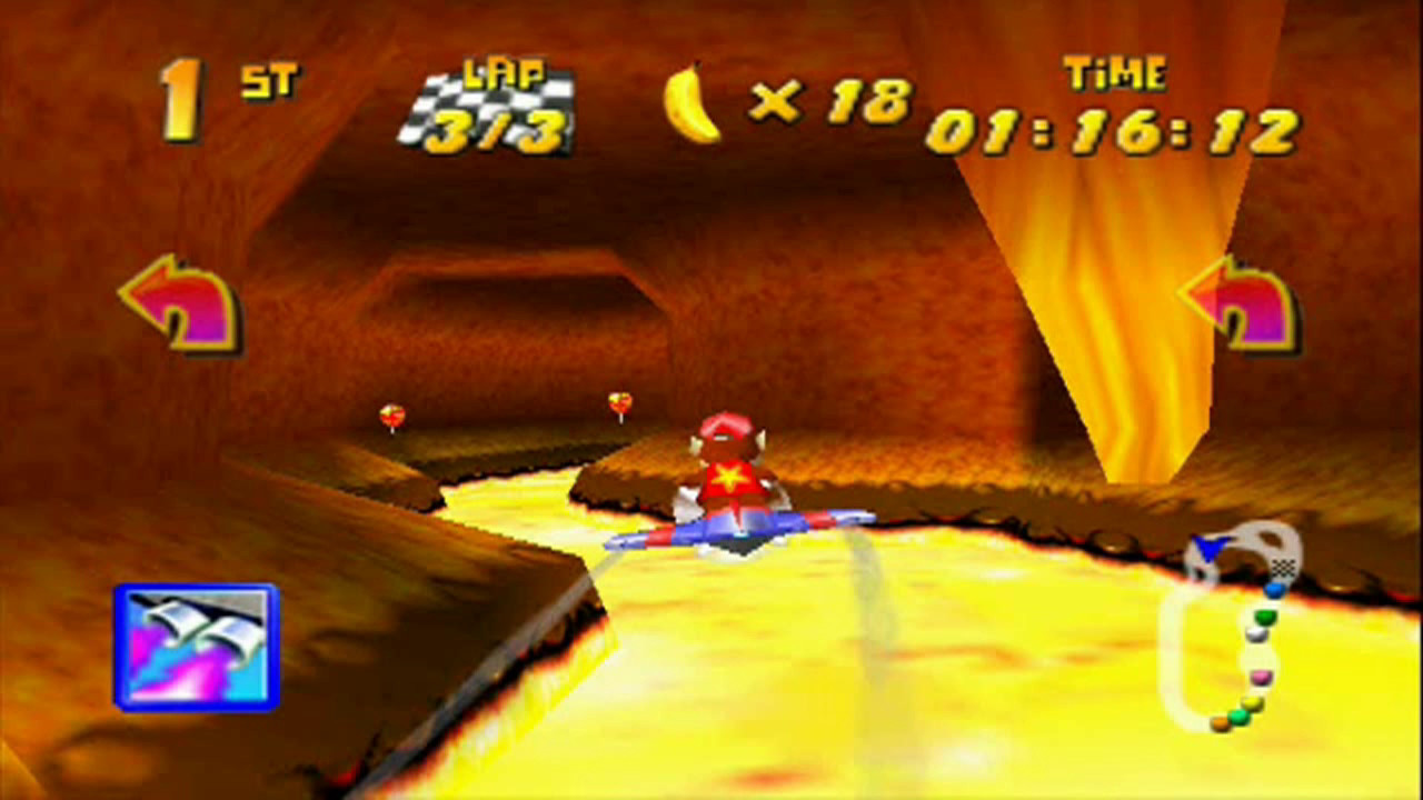 Diddy Kong Racing ST - Hot Top Volcano [Fast] - YouTube