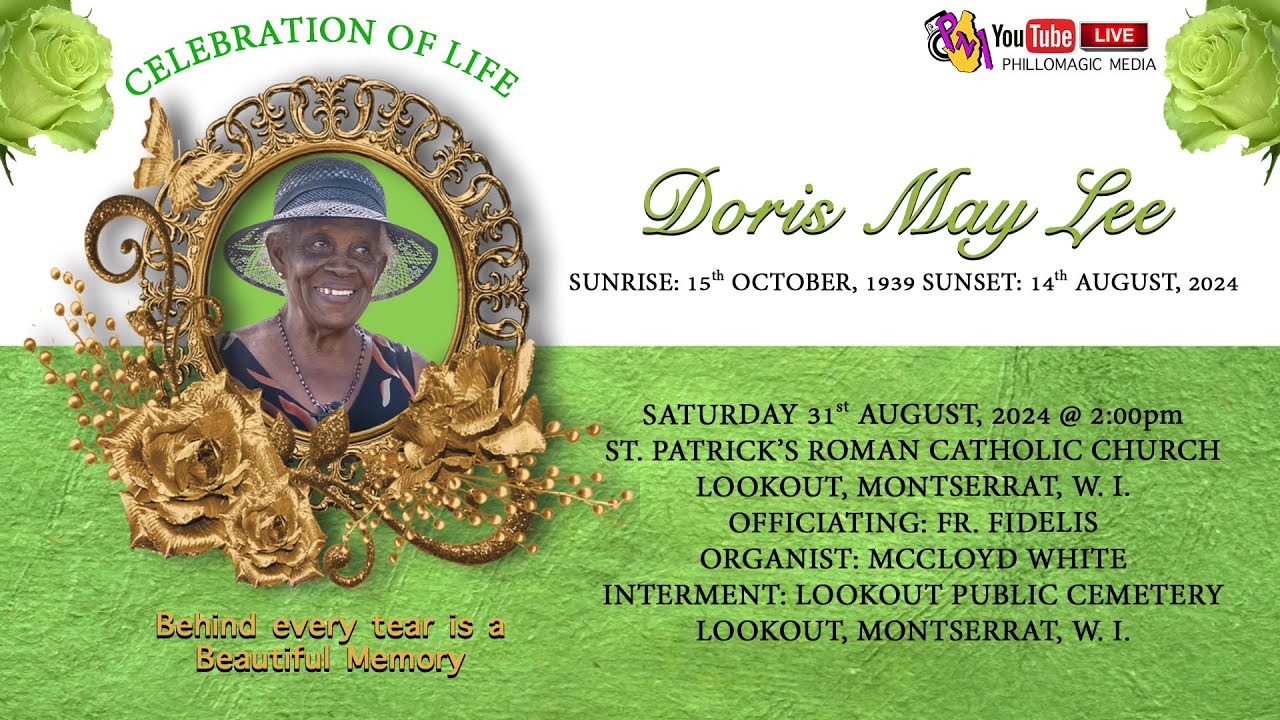 Celebration of Life for Doris May lee August 31st, 2024 - YouTube