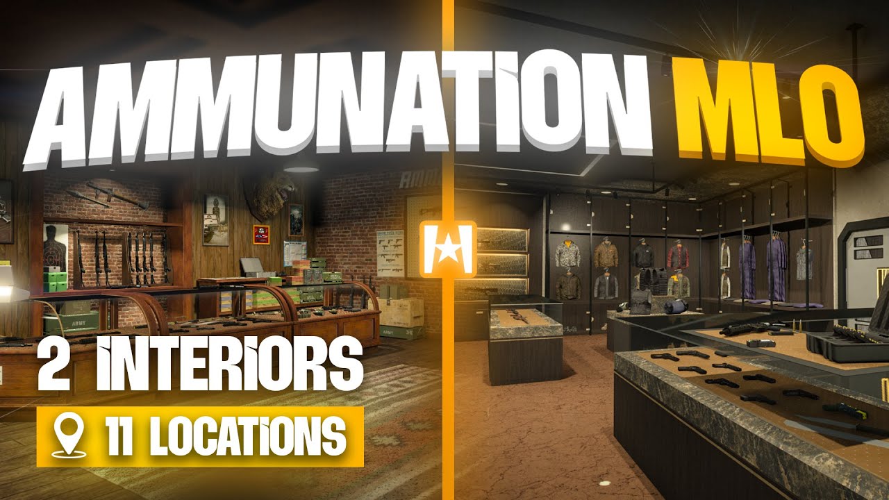 FiveM | Best Ammunation MLO from Kingmaps - YouTube