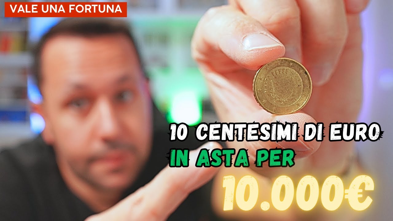 10 CENTESIMI EURO RARI 💰 Le Monete che Valgono una Fortuna? 🤩 (In asta ...