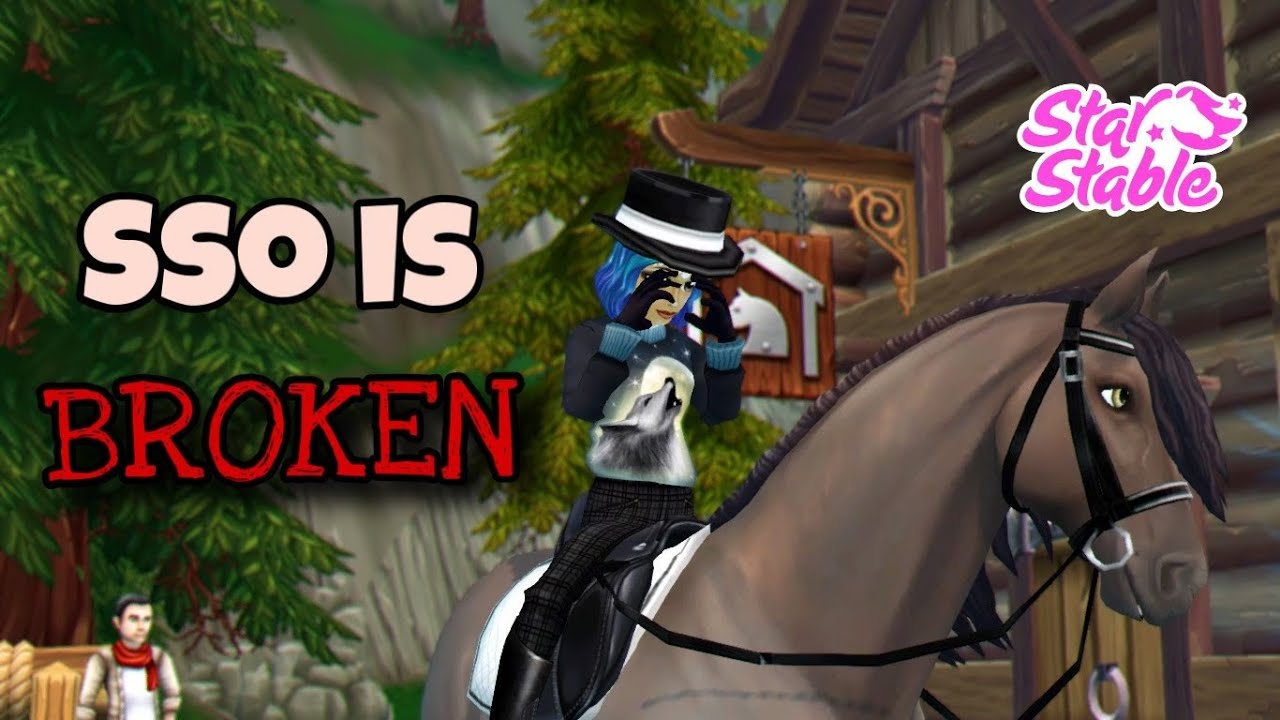 I Just Wanted to Get Into My Home Stable... || SSO Glitches Out! - YouTube