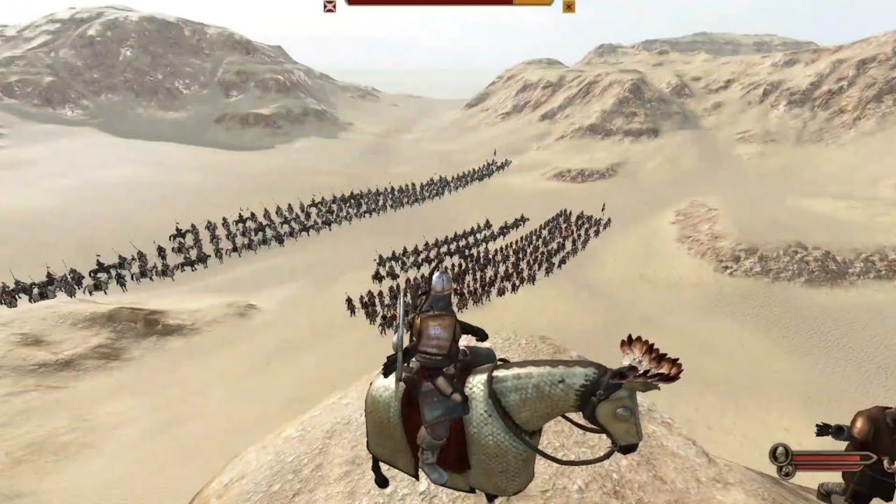 Stuck ! Dramatic video of surrounded army ** Mount and blade 2 ...
