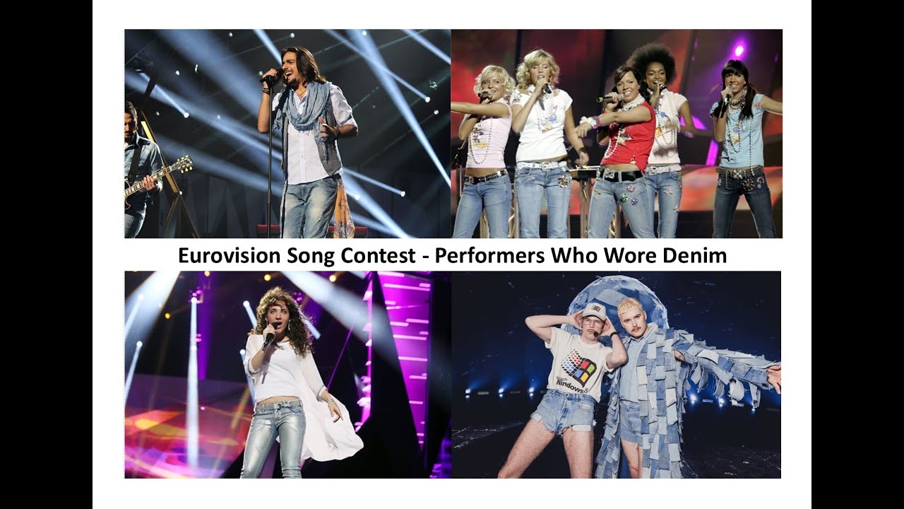 Eurovision Song Contest - Contestants That Wore Denim - YouTube