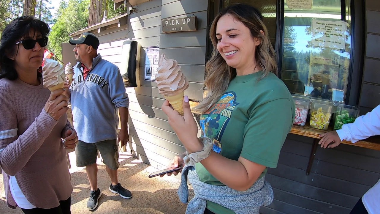 Pinecrest Camping and Ice Cream cones from Snack bar - YouTube