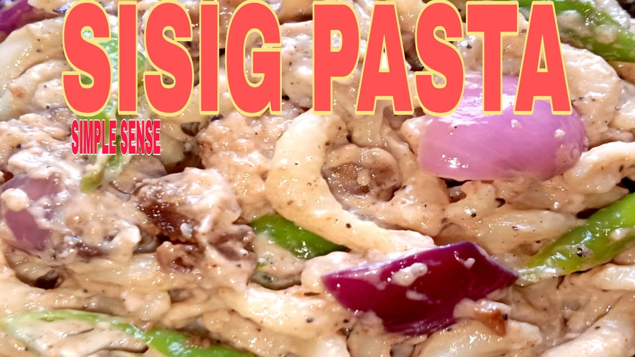 SISIG PASTA - YouTube