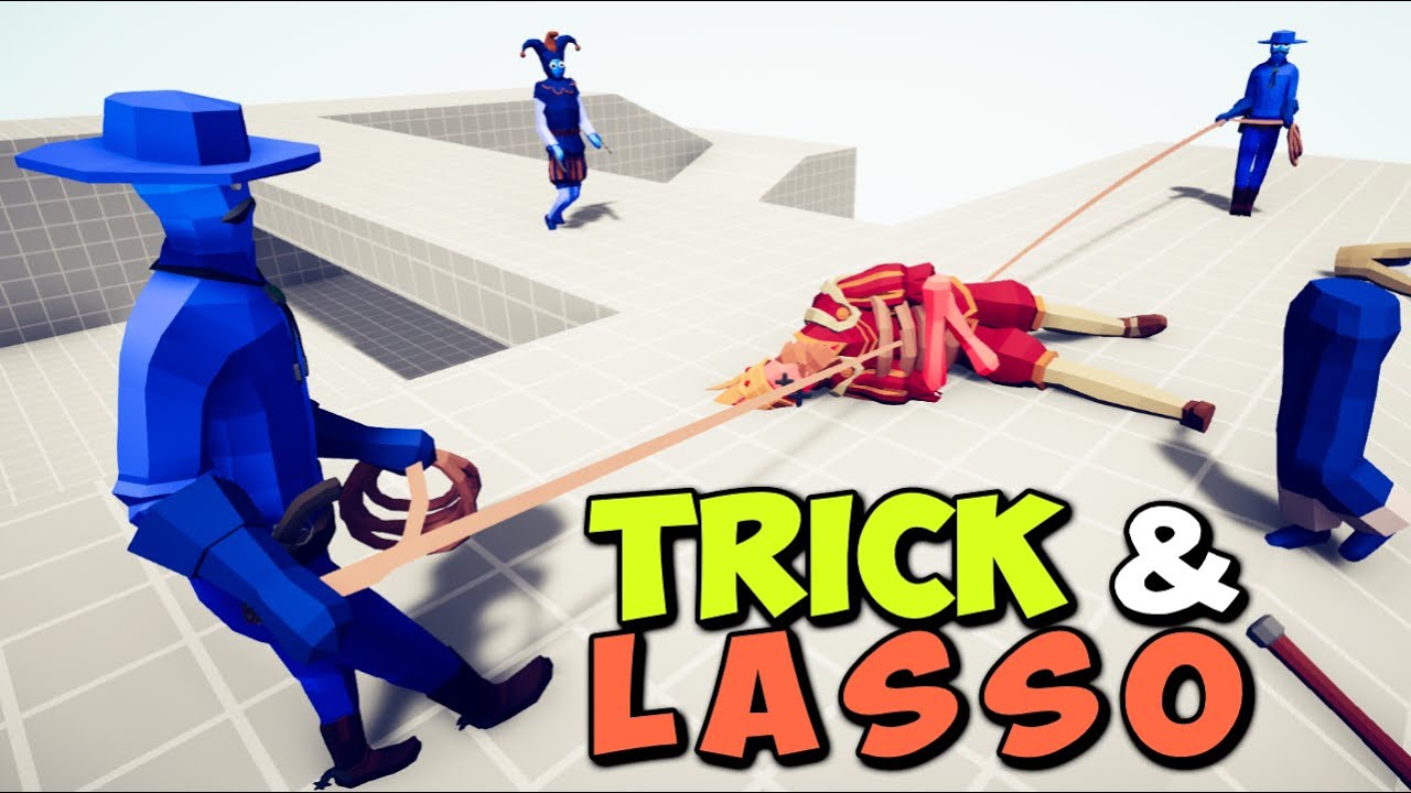 Lasso & Trick🃏 Jester and Lasso vs Every Faction - Totally Accurate ...