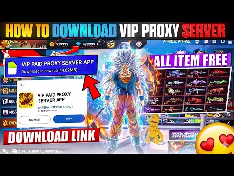How To Download Proxy Server In Free Fire 💯😱🔥 | Free Fire Proxy Server | Proxy Server Free Fire