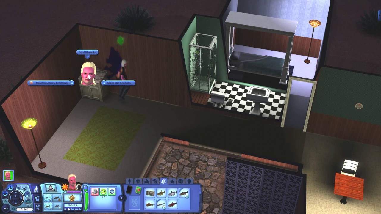 How to put Fish in a Fish Bowl - Sims 3 - YouTube