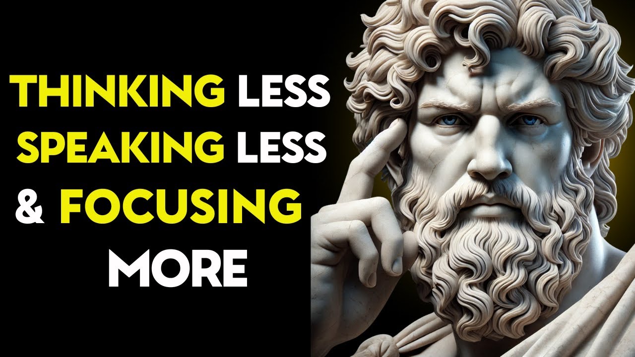 Mastering Life with Thinking Less, Speaking Less, and Focusing More ...