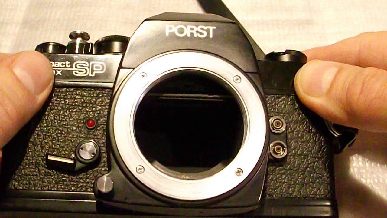 PORST Compact Reflex SP & AUTO REFLECTA 1,7/55mm - YouTube