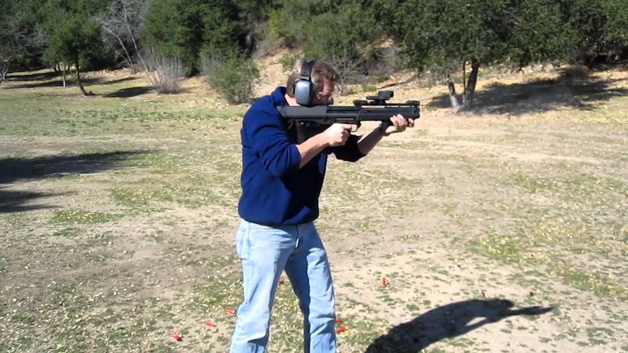 Kel-Tec KSG 15 Round Bullpup Shotgun - YouTube