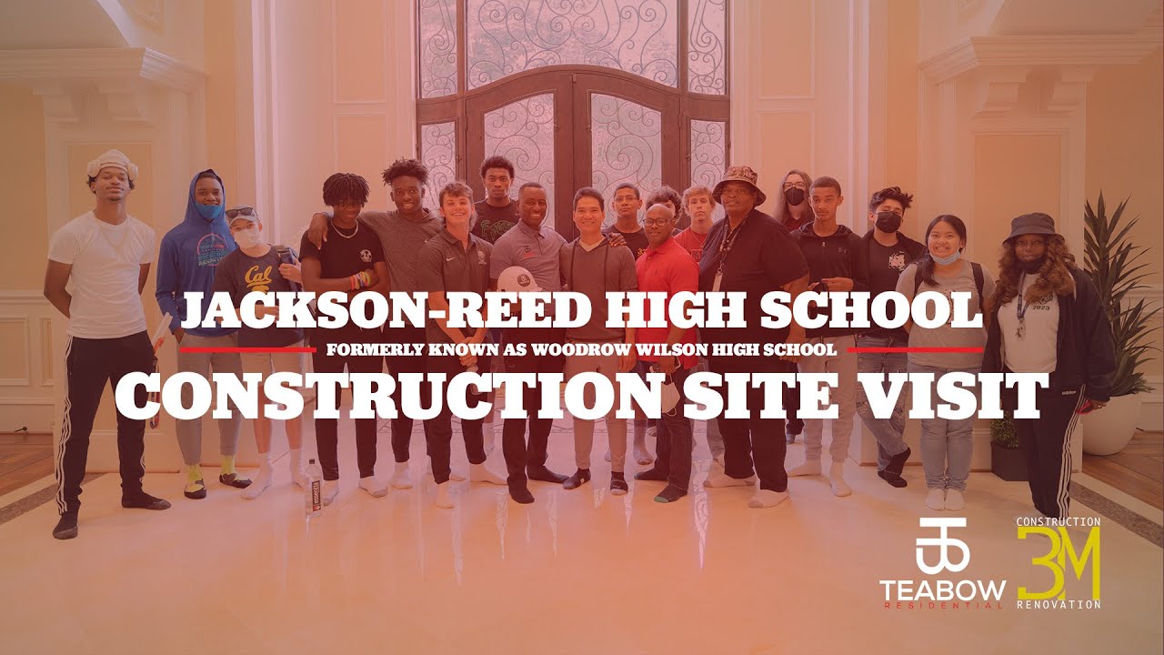 Company Highlights| Jackson-Reed High School Construction Site Visit ...