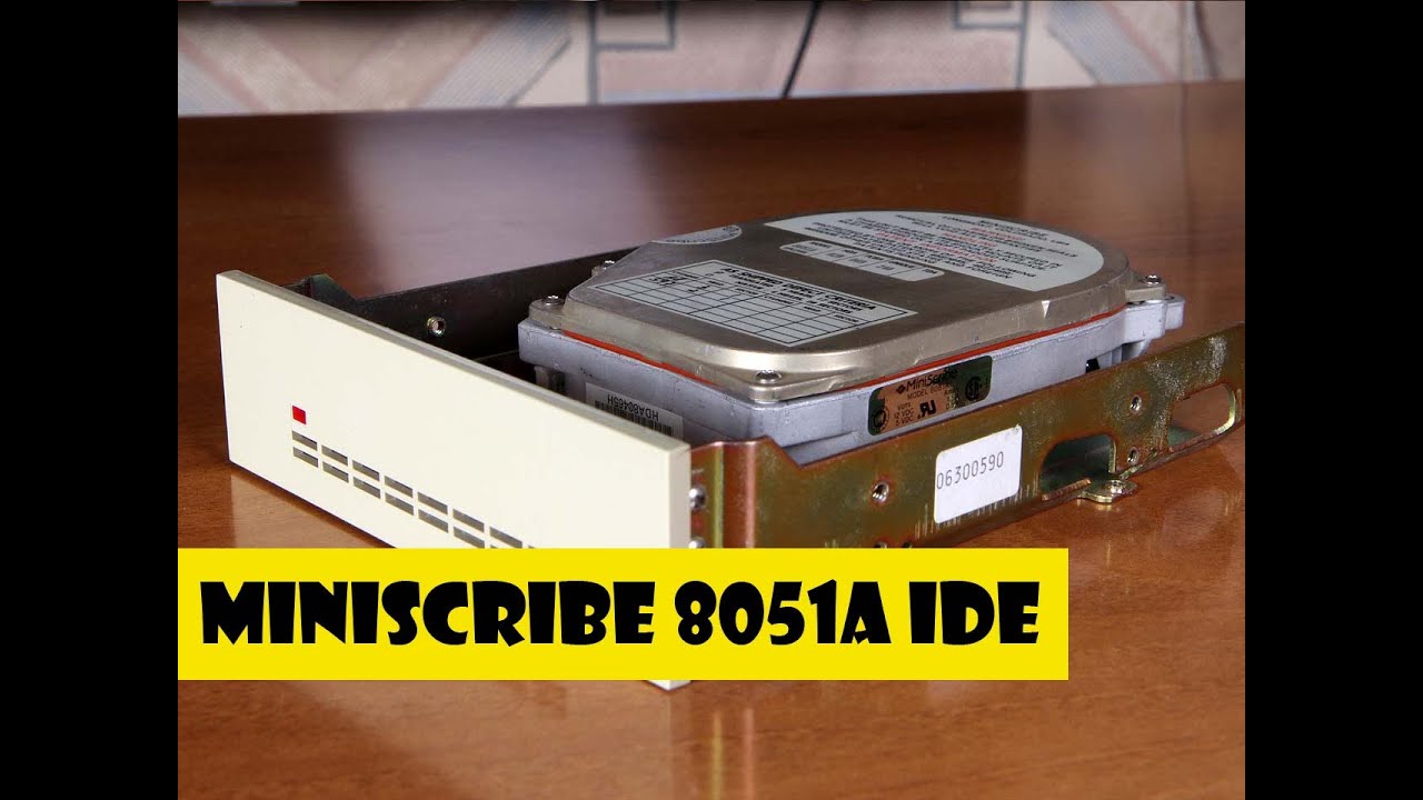 Miniscribe 8051A не стартует ОС - YouTube