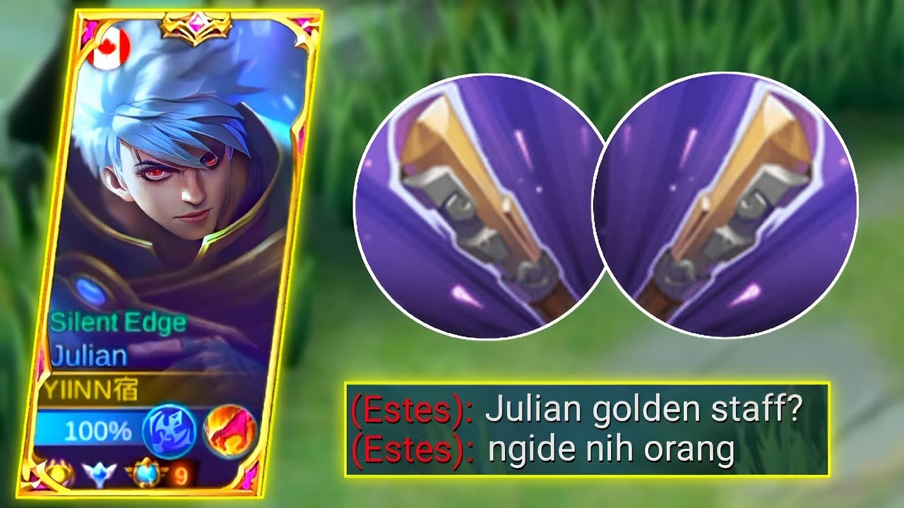 JULIAN GOLDEN STAFF BUILD CAN ACTIVATE PASSIVE 10× FASTER🔥| JULIAN NEW ...