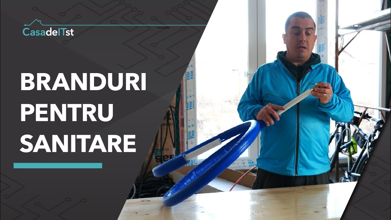 Ce materiale folosim pentru instalatii sanitare in #casadeitst - YouTube