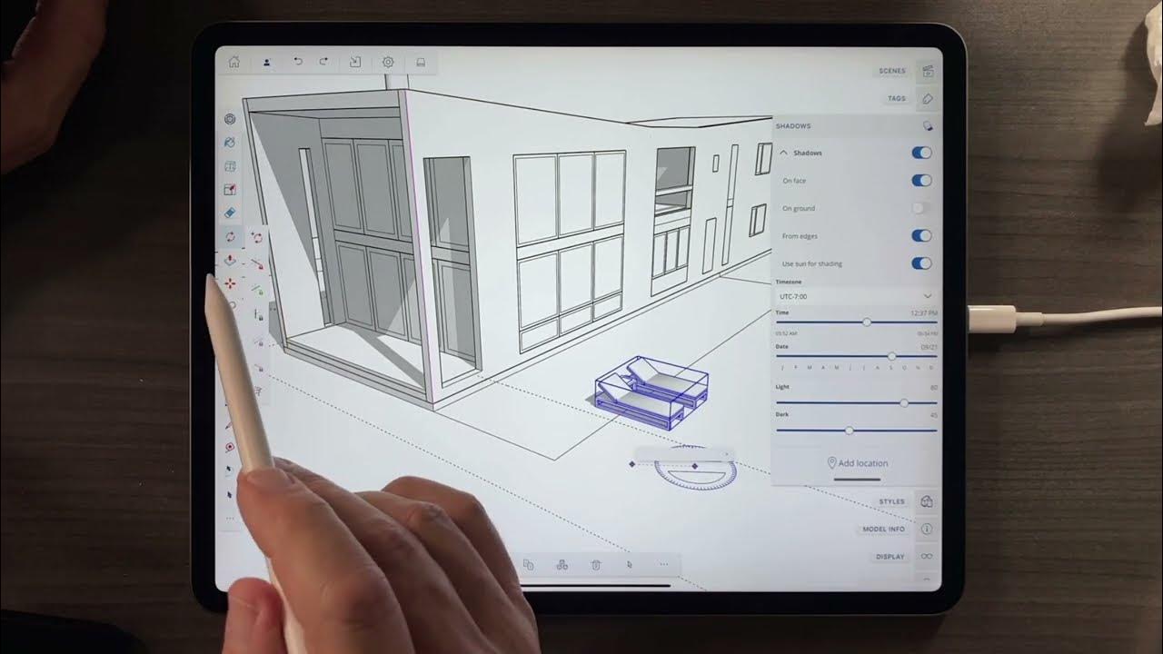 Master 3D Warehouse in Sketchup for iPad - YouTube