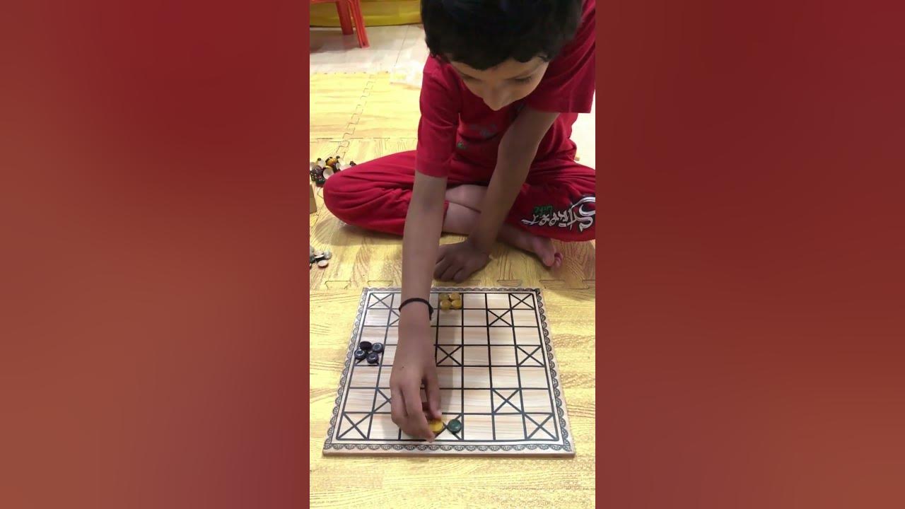 Yashas Teaches Chowka Bara: The 7 House Game! - YouTube