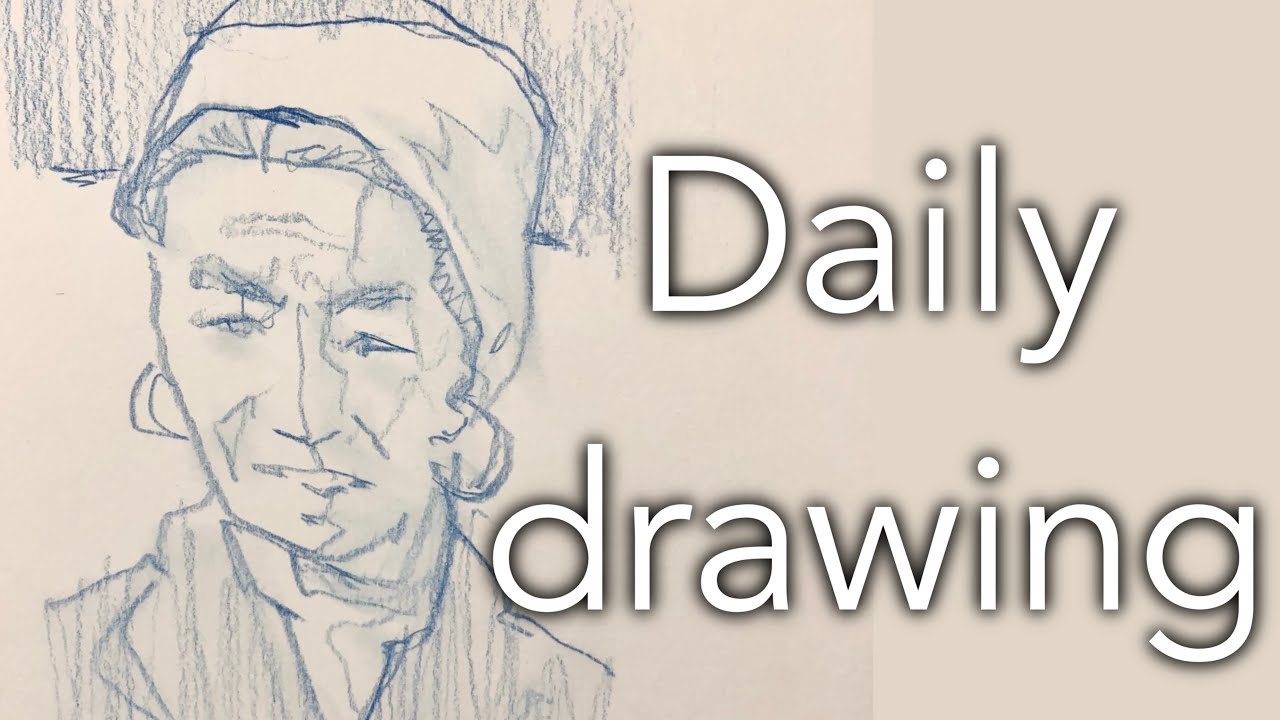 Daily Drawing Practice - 5 minute sketch - Red Note - YouTube