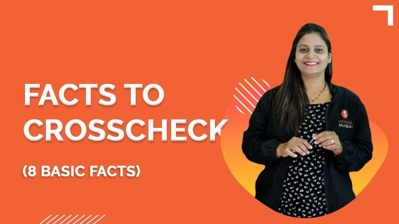 Facts to Crosscheck 8 BASIC FACTS - YouTube