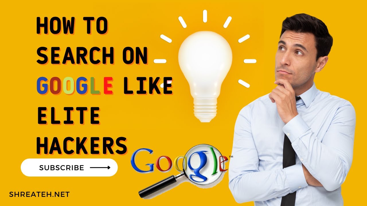 How to Google like a Pro - YouTube