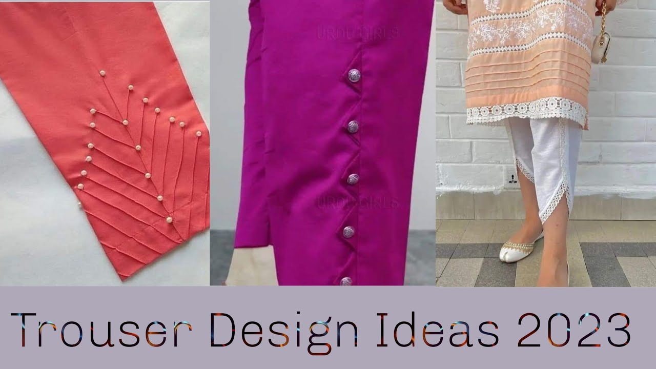 New Trouser design ideas 2023 - YouTube