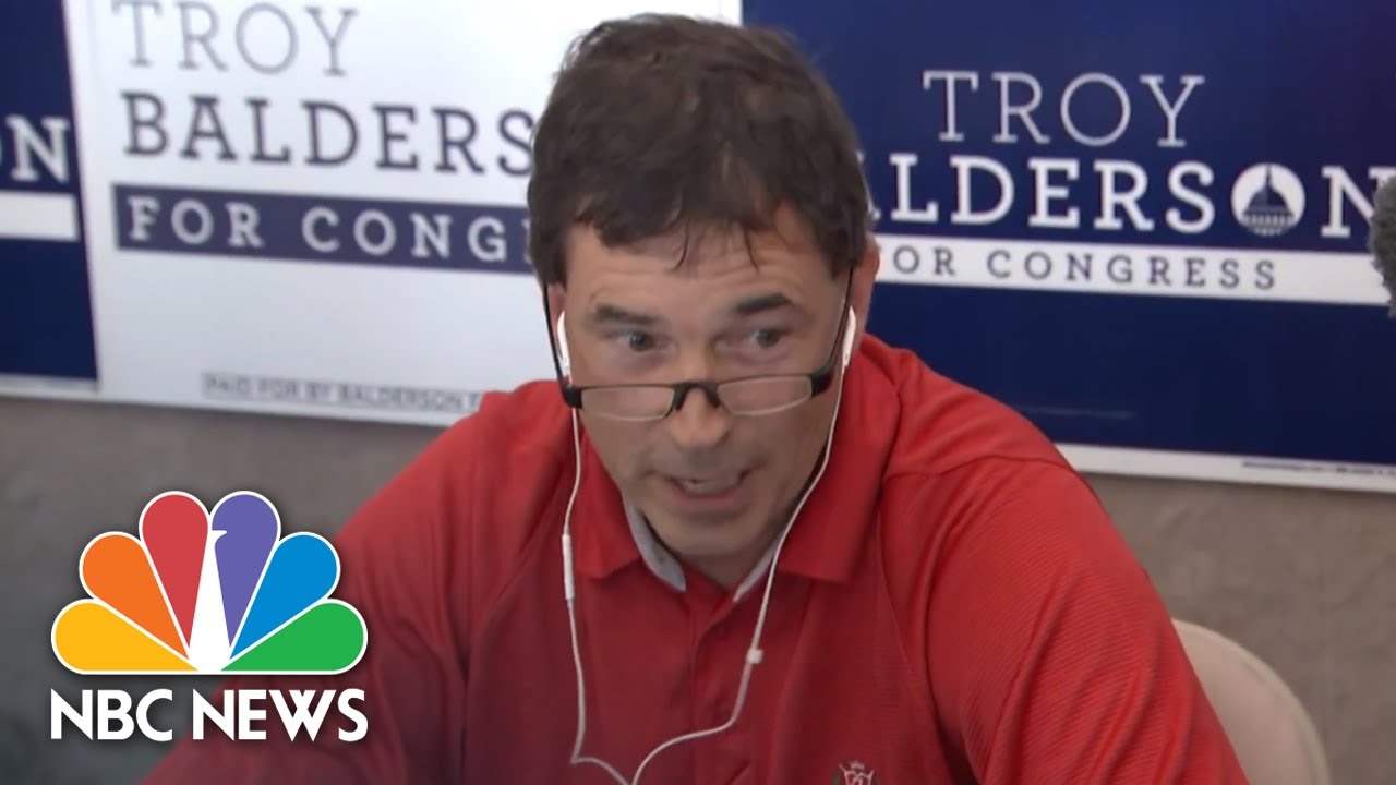 Troy Balderson Struggles To Connect With Voters, Literally | NBC News ...