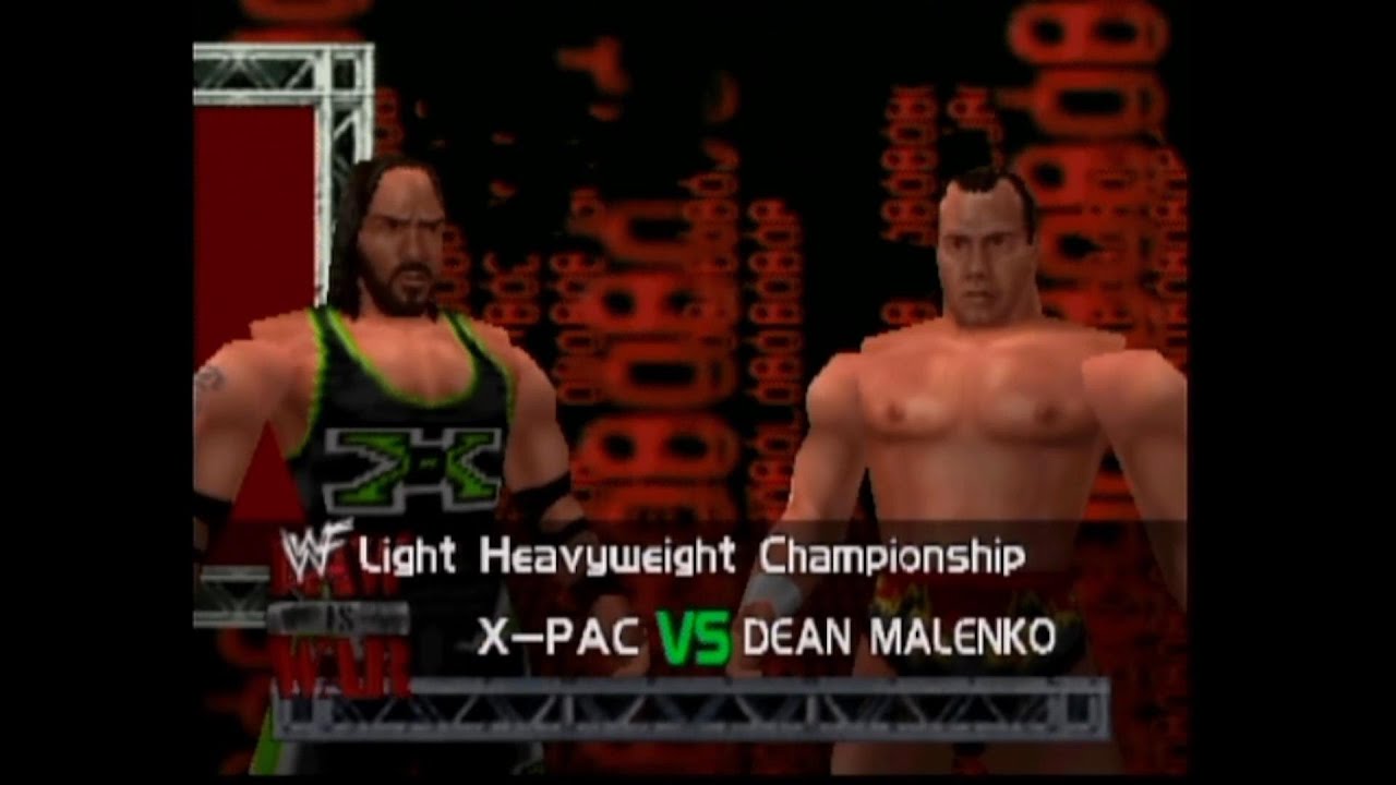 WWF No Mercy - X Pac vs. Dean Malenko - Light Heavyweight Championship ...