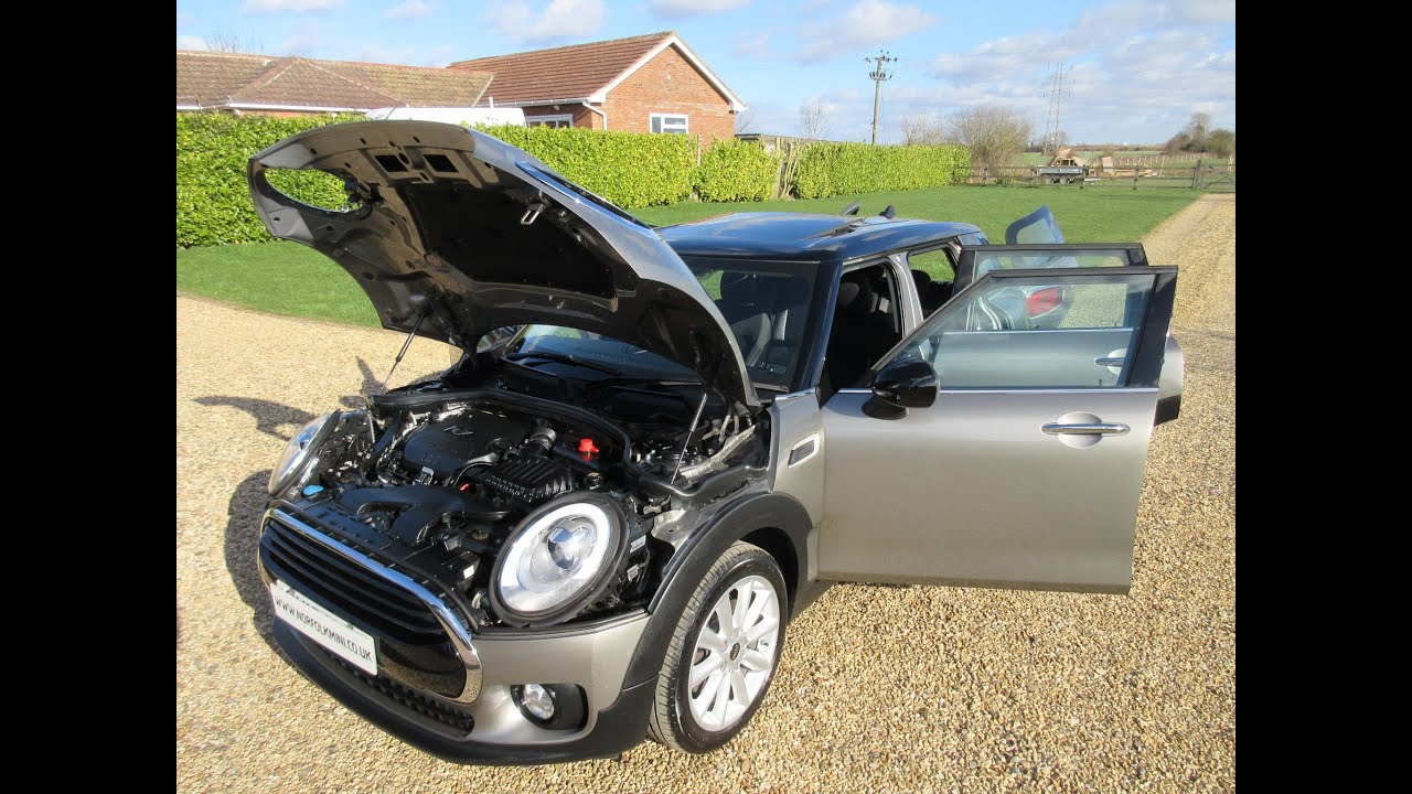 2016 Mini Clubman Cooper diesel Chilli Pack melting silver - YouTube