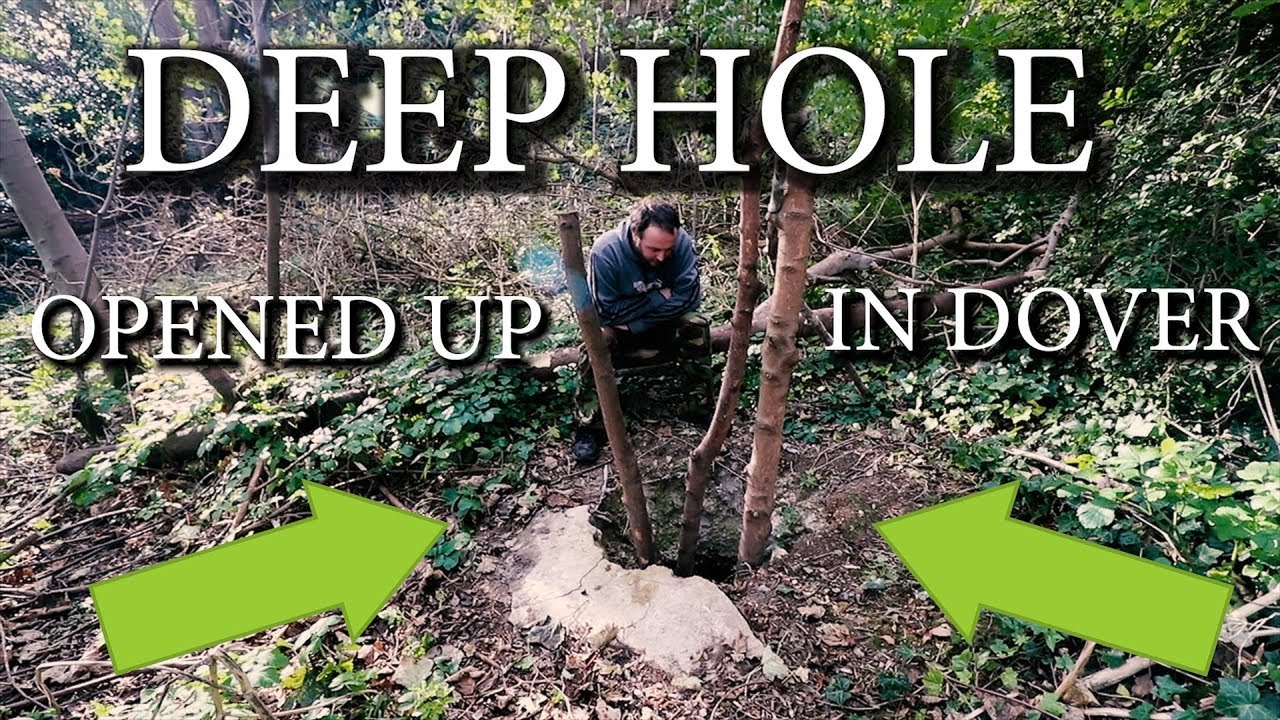 WE FOUND A MASSIVE HOLE IN THE GROUND!!!! - DOVER - - YouTube