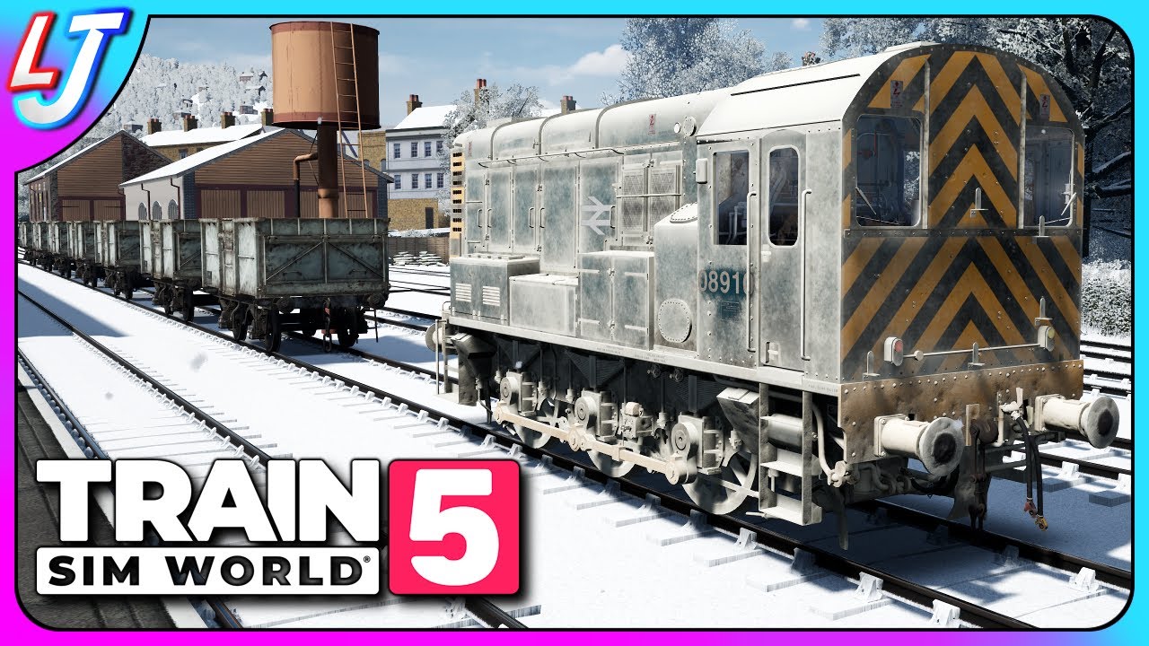 Train Sim World 5 - WSR Class 08 Winter Shunting (LIVE) - YouTube