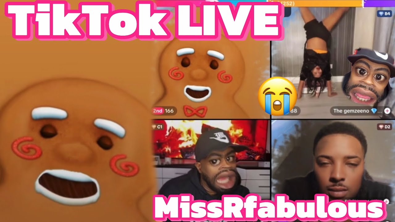 TikTok Live with MissRFabulous | Gemma Reenacts Raejah’s Live Dancing 😭 ...