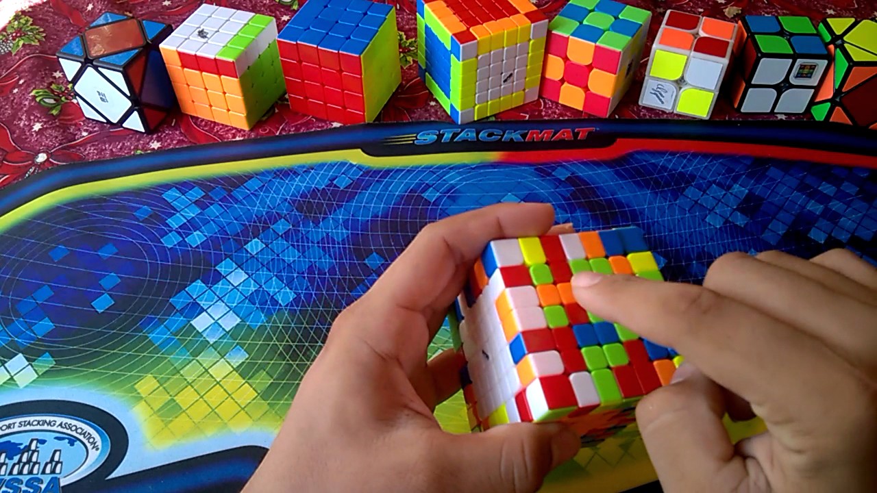 7x7 Rubik's Cube example solve! - YouTube