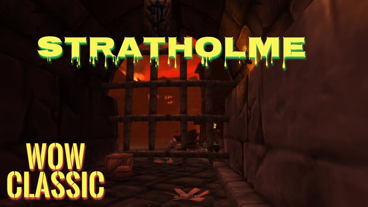 WoW Classic/Stratholme undead side full run - YouTube